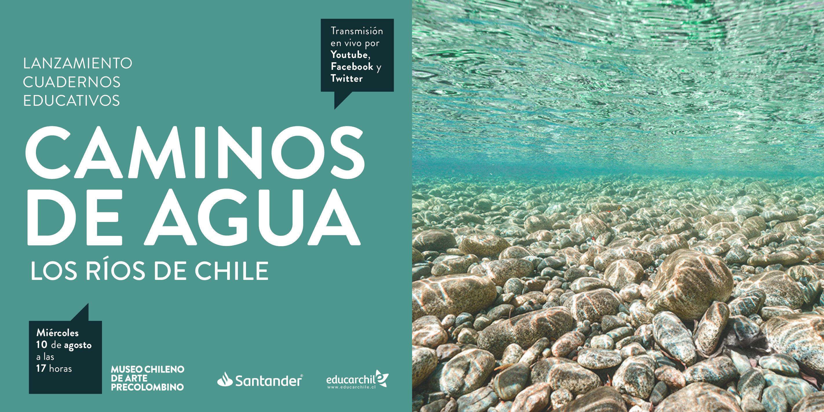 Participa del conversatorio: Caminos de agua | educarchile